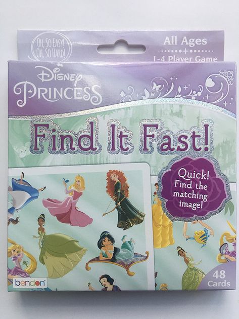 Find It Fast!: Disney Princess | Board Game | BoardGameGeek