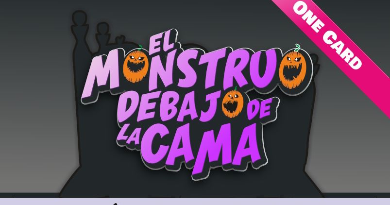 El Monstruo Debajo de la Cama: One Card | Board Game | BoardGameGeek