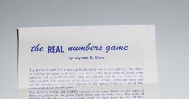 Real Numbers | Board Game | BoardGameGeek
