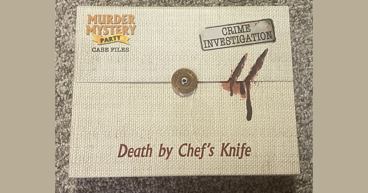 Death By Chef’s Knife: A Deliciously Deadly Murder Mystery | Murder ...