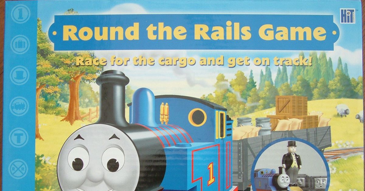 Thomas & Friends: Round the Rails Game | Board Game | BoardGameGeek