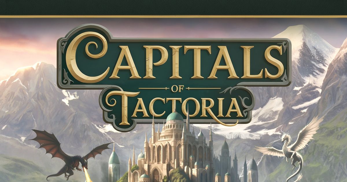Capitals of Tactoria | Board Game | BoardGameGeek