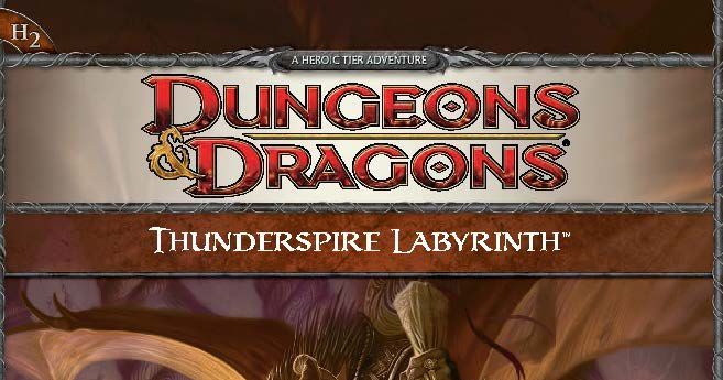 H2: Thunderspire Labyrinth | RPG Item | BoardGameGeek