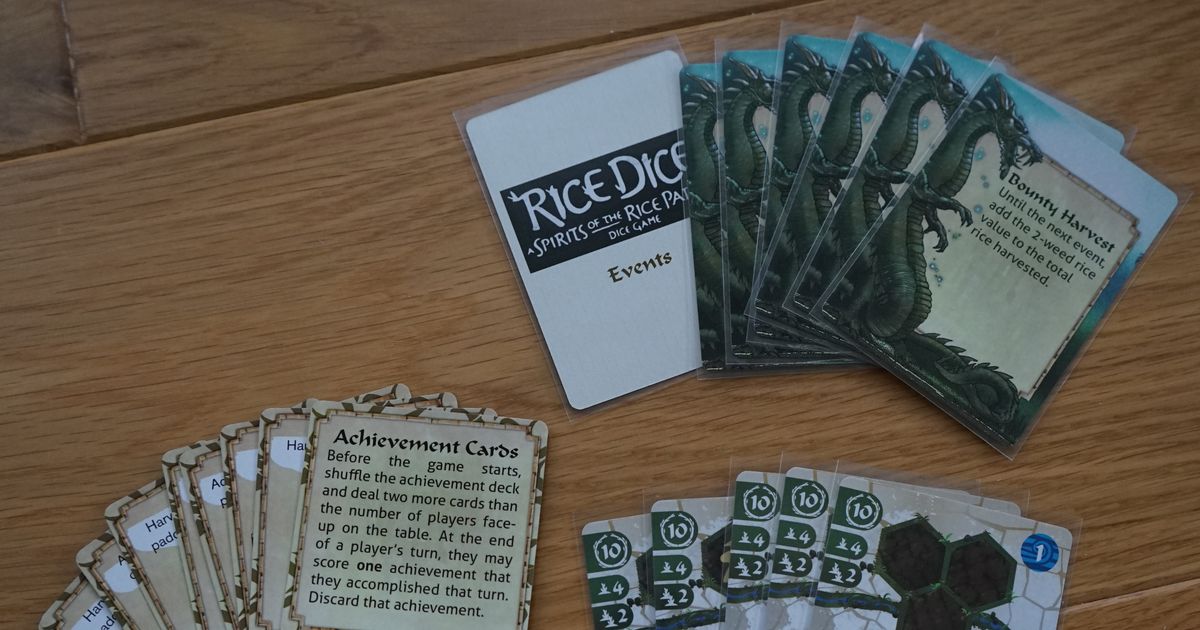 Rice Dice: Kickstarter Exclusives | Board Game | BoardGameGeek
