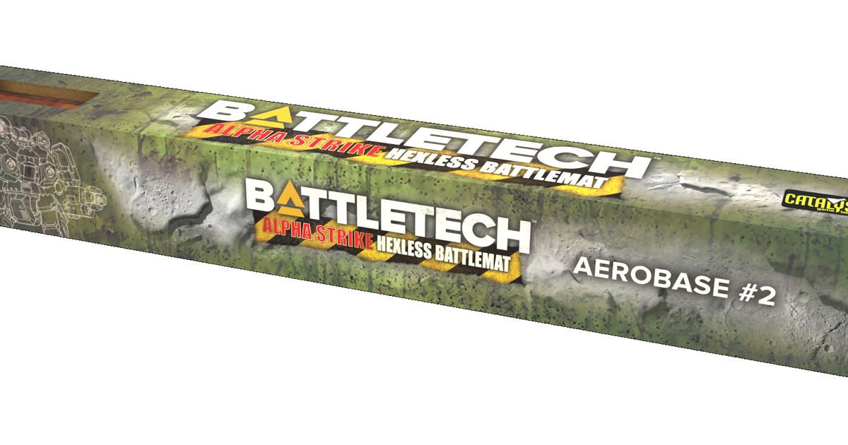 Battletech: Alpha Strike Battlemat – Aerobase #2 | Board Game ...