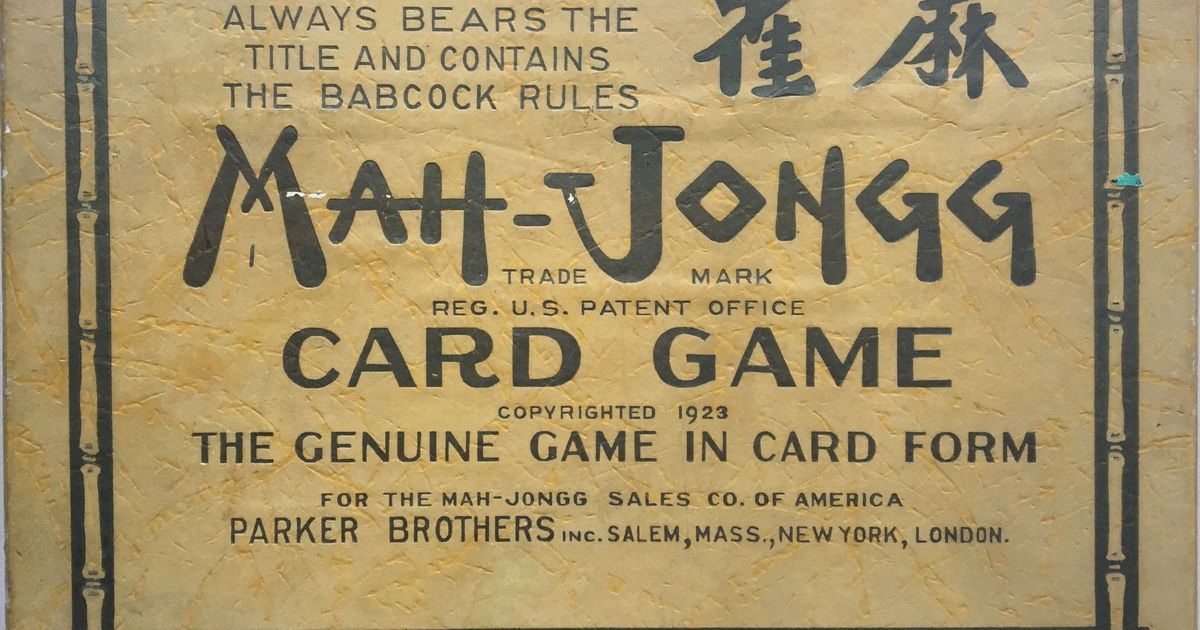 Mah-Jongg Card Game | Board Game | BoardGameGeek