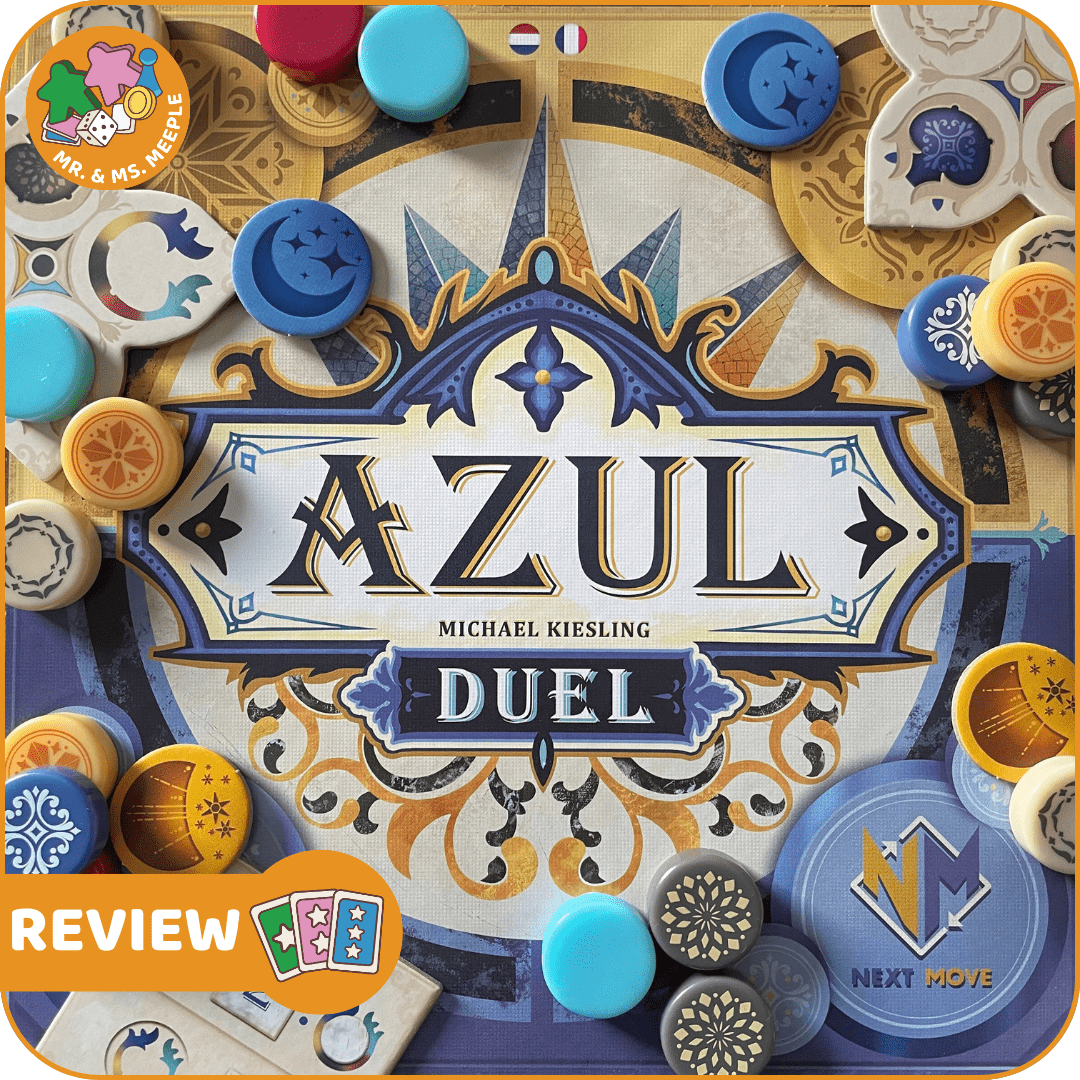 Review - Azul Duel (Mr. & Ms. Meeple) | Azul Duel