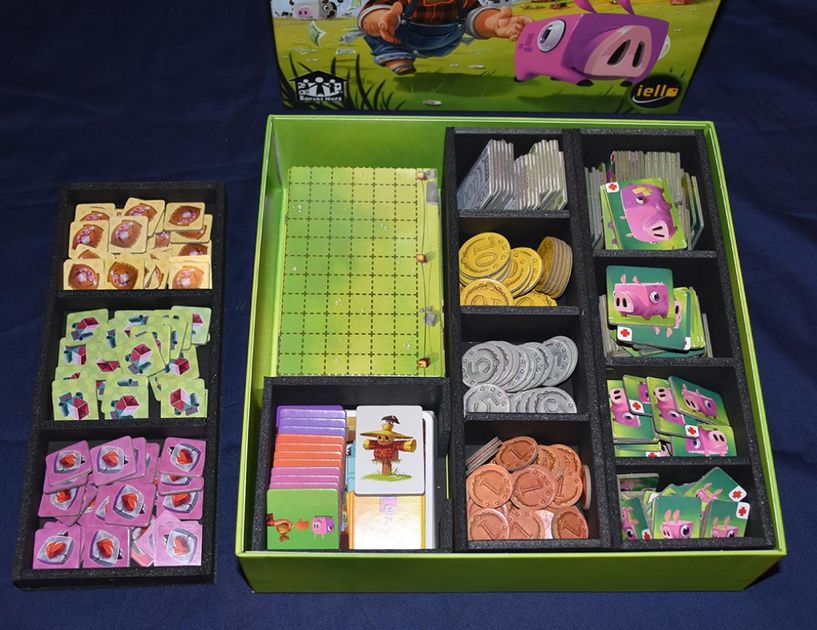 Happy Pigs: Insert Here Insert | Board Game Accessory | BoardGameGeek