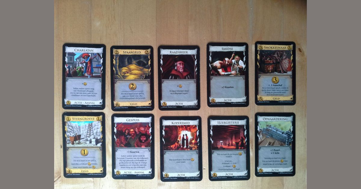 Play #5-10 - August 10th till 14th | Playing Dominion | BoardGameGeek