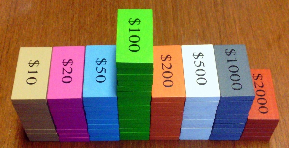 Automobile: Wooden Money | Board Game Accessory | BoardGameGeek