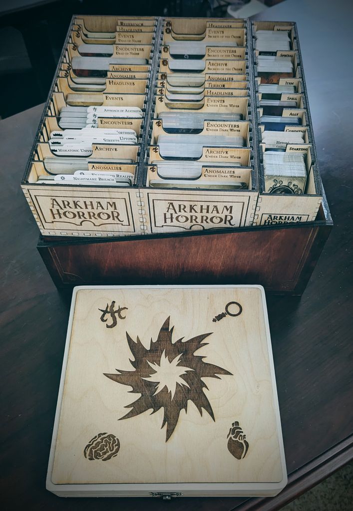 Arkham Horror Third Edition - Custom Big Box | Arkham Horror (Third ...