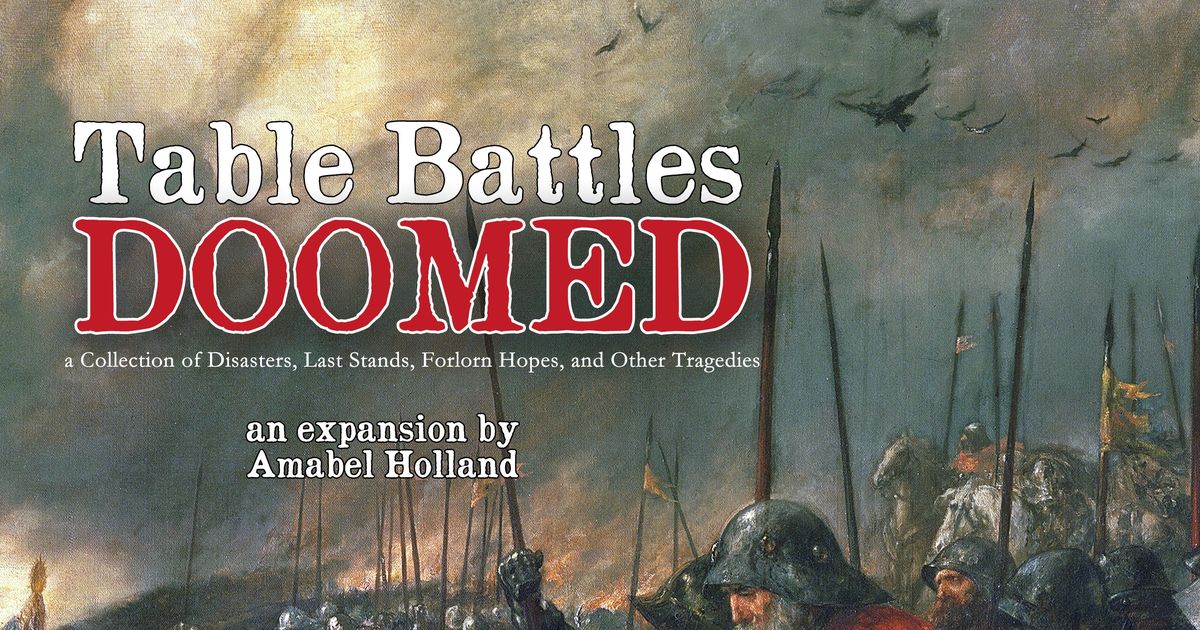Table Battles: Doomed | Board Game | BoardGameGeek