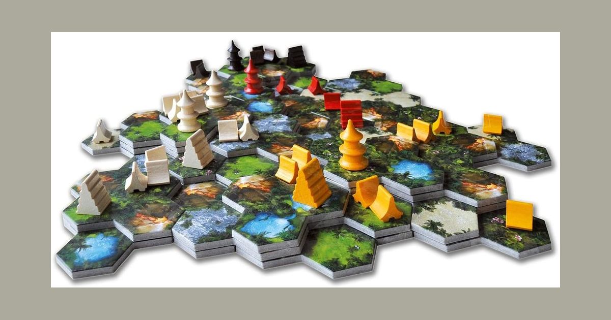 Taluva - On Order | Part Man, Part Meeple! | VideoGameGeek