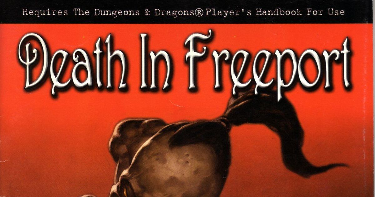 Death in Freeport | RPG Item | RPGGeek