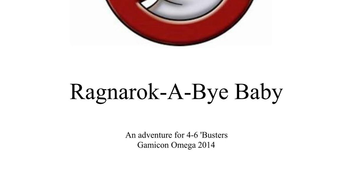 Ragnarok-A-Bye Baby | RPG Item | RPGGeek