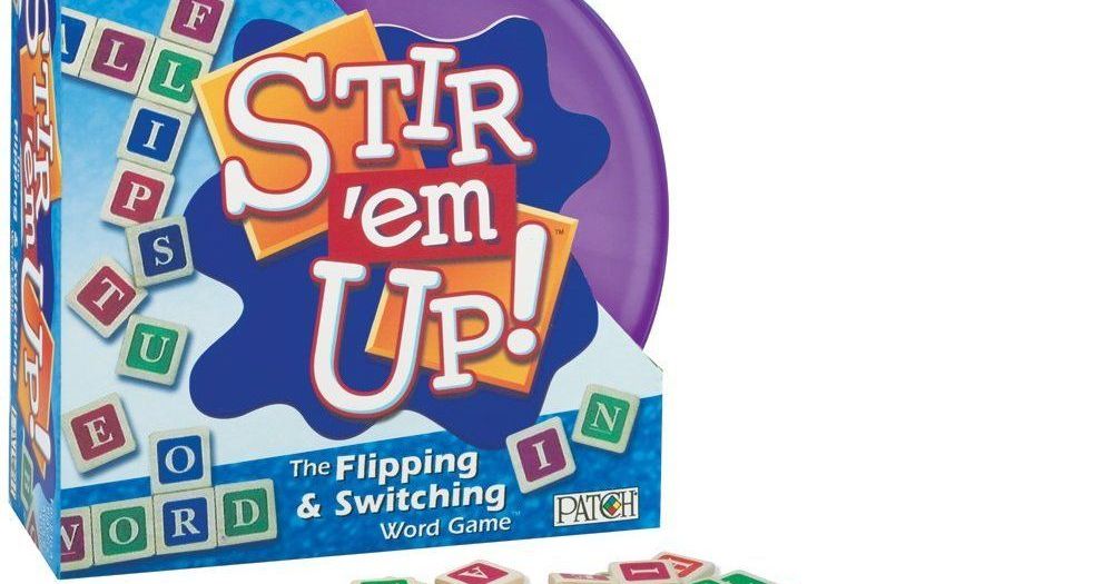 Stir 'em Up! The Flipping & Switching Word Game | Board Game ...