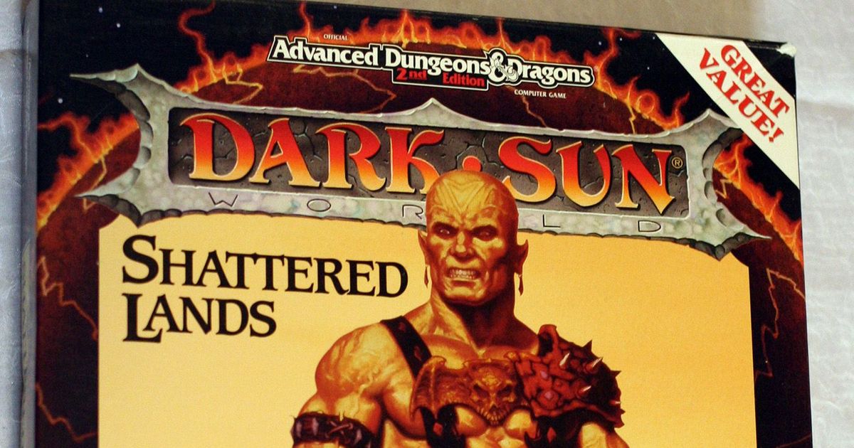 Dark Sun: Shattered Lands | Video Game | BoardGameGeek