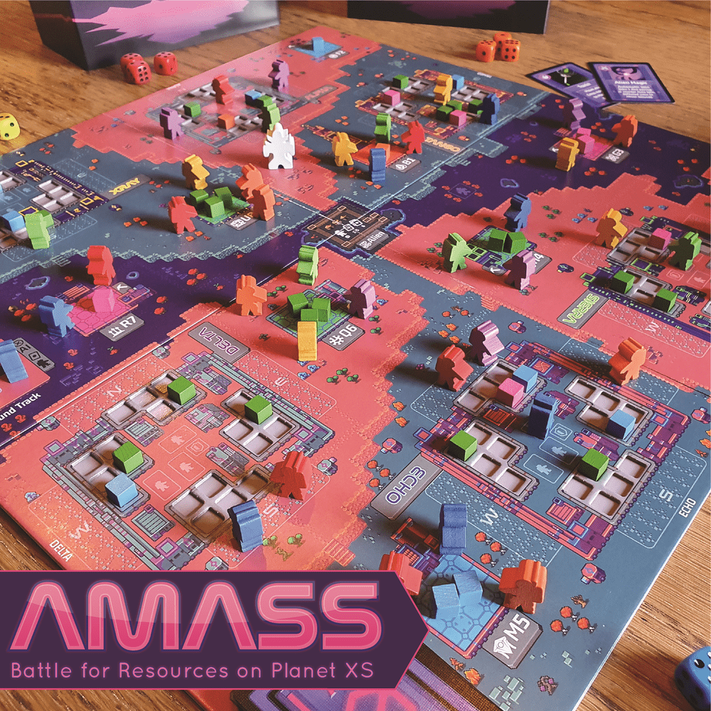 My first board game release! | Amass