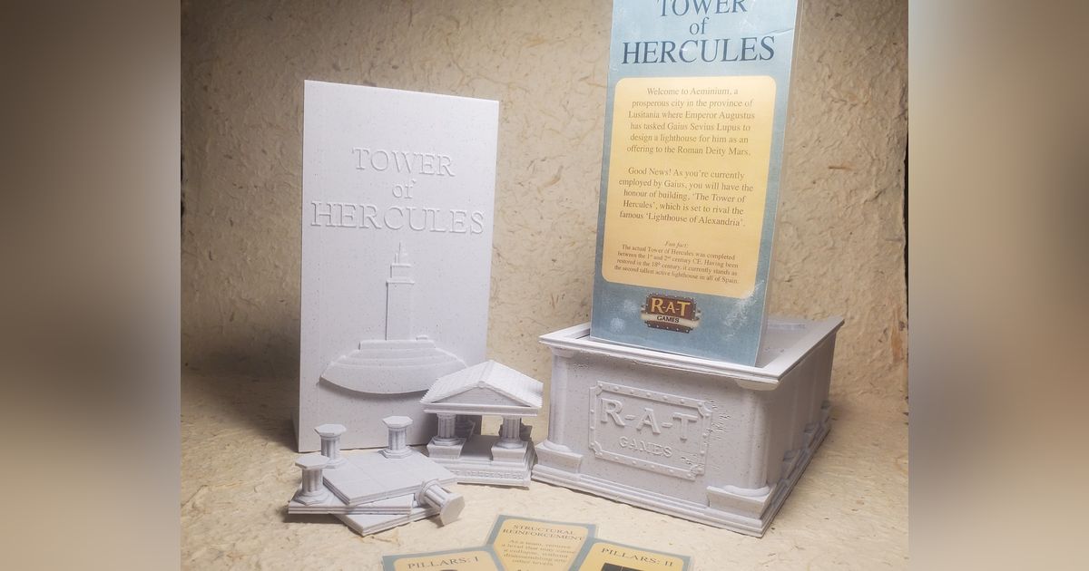 Tower of Hercules | Board Game | BoardGameGeek