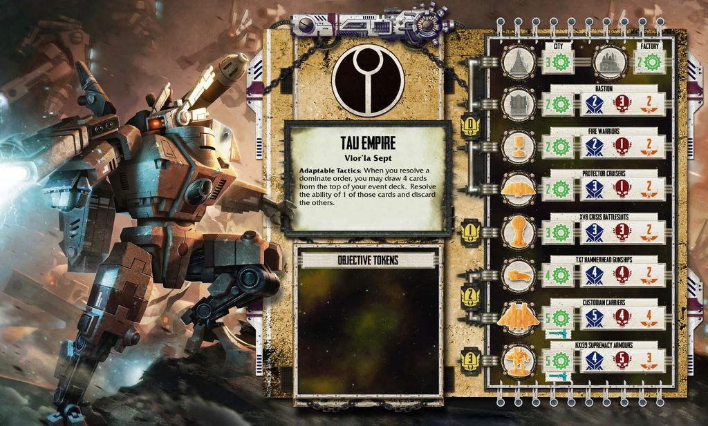 'Galaxy in flames' revised edition | Forbidden Stars