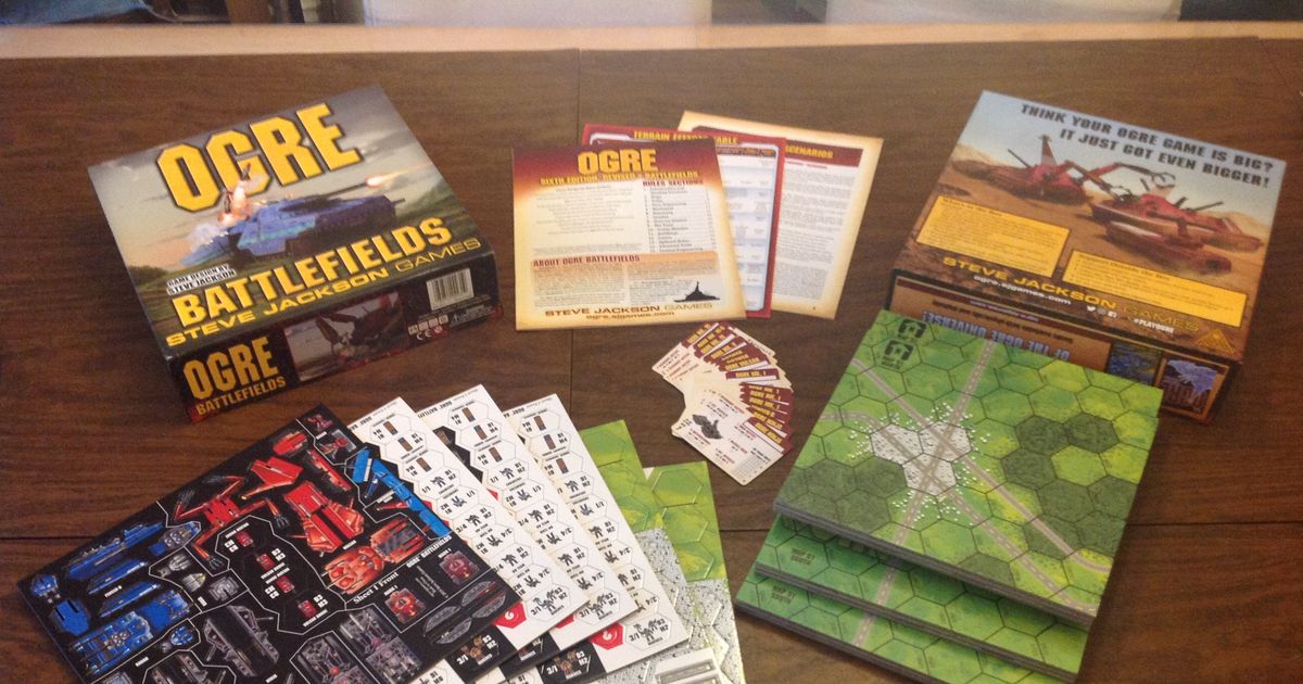 Ogre: Battlefields | Board Game | BoardGameGeek