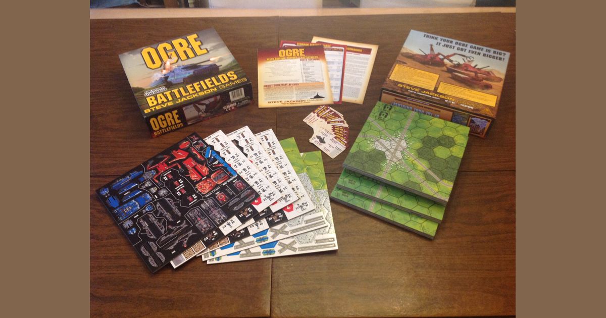 Ogre: Battlefields | Board Game | BoardGameGeek