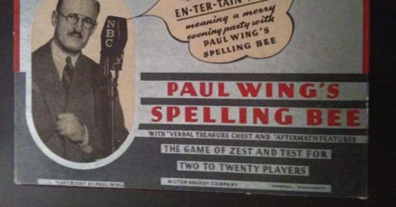 Paul Wing's Spelling Bee | Board Game | BoardGameGeek