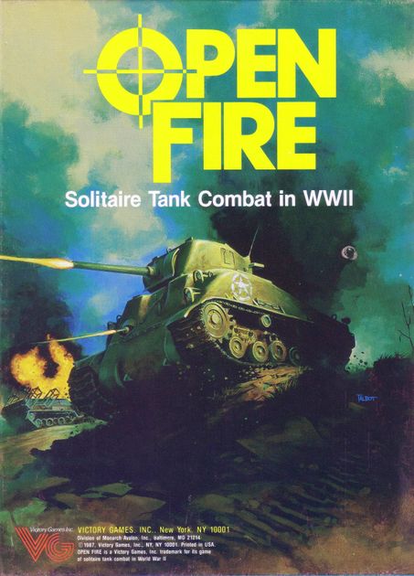 Updated Open Fire Map | Open Fire: Solitaire Tank Combat in WWII