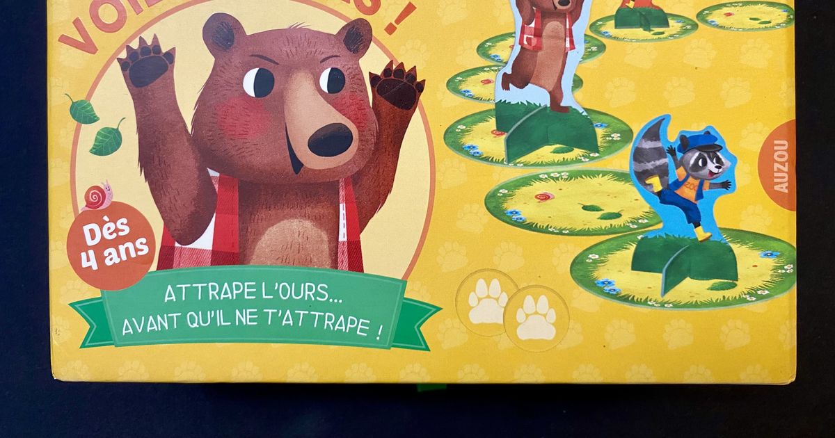 Voilà l'Ours | Board Game | BoardGameGeek