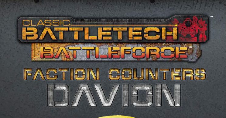 BattleTech: Battleforce Faction Counters – Davion | Board Game ...