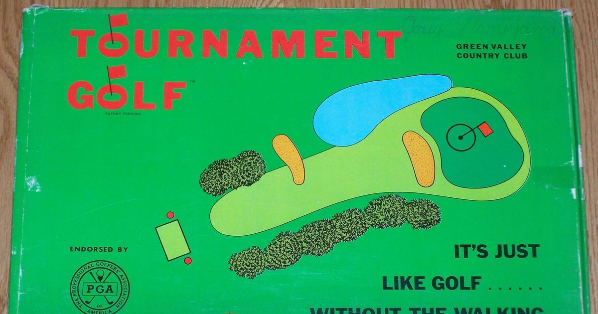 Tournament Golf | Board Game | BoardGameGeek