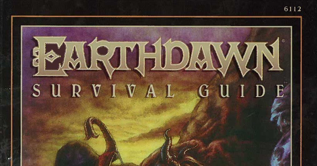 Earthdawn Survival Guide | RPG Item | BoardGameGeek