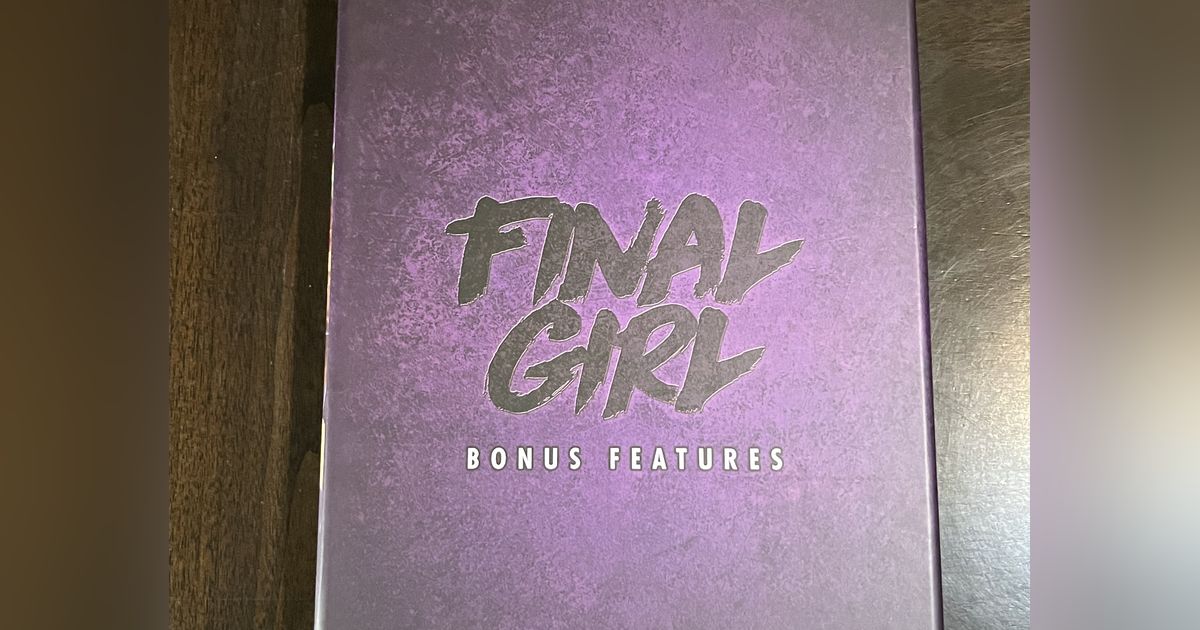 Final Girl: Series 1 Bonus Features Box | Board Game | BoardGameGeek