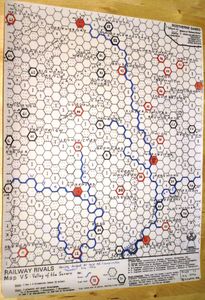 Railway Rivals Map VS: Valley of the Severn | Board Game | BoardGameGeek