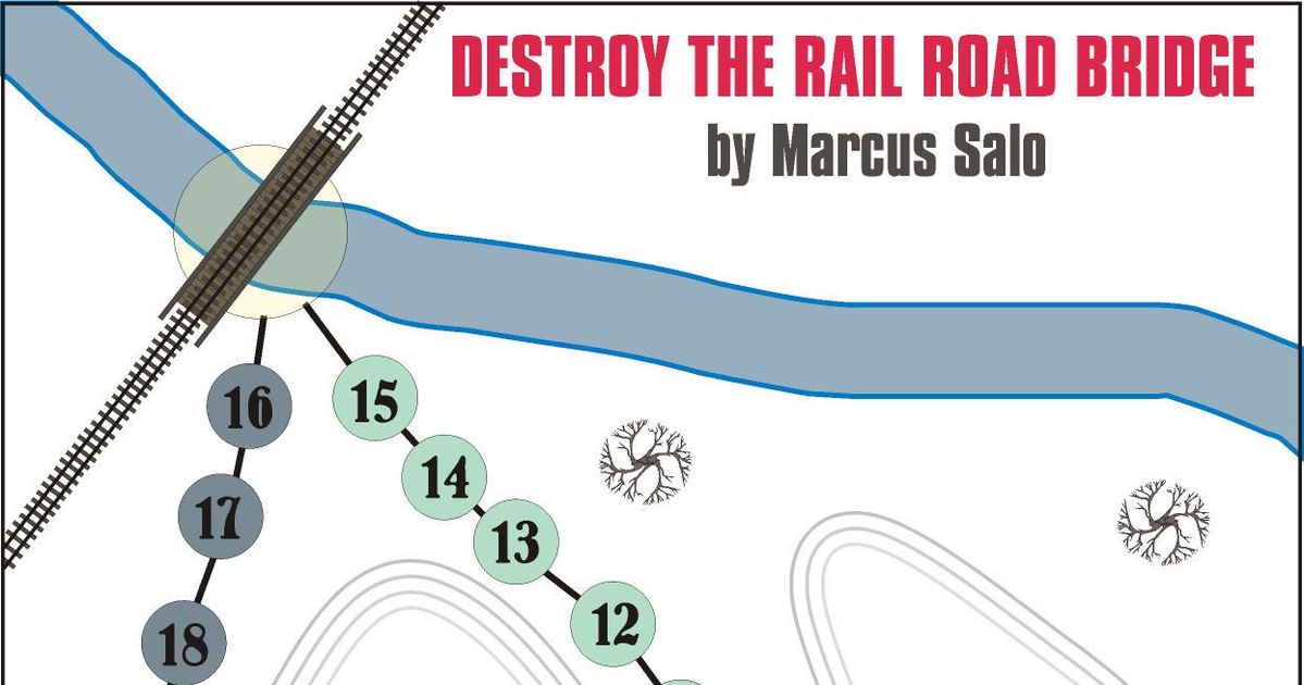 Destroy the Rail Road Bridge | Board Game | BoardGameGeek