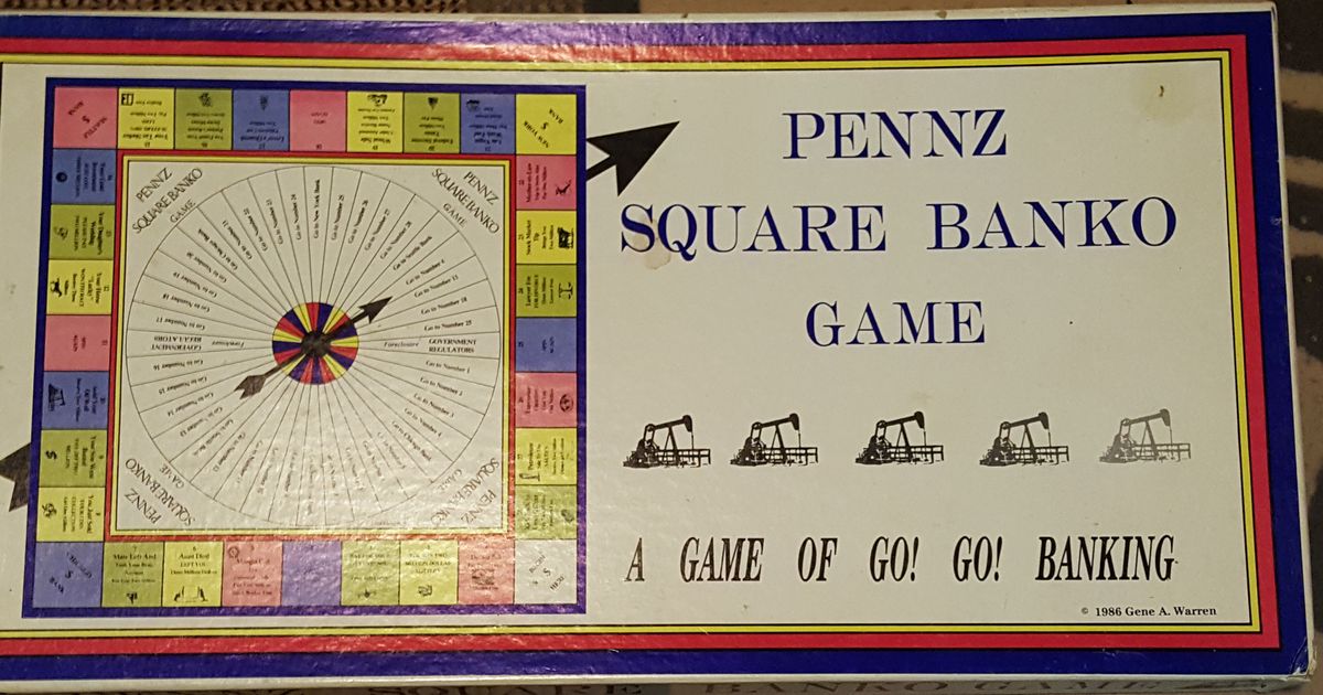 Pennz Square Banko Game | Board Game | BoardGameGeek