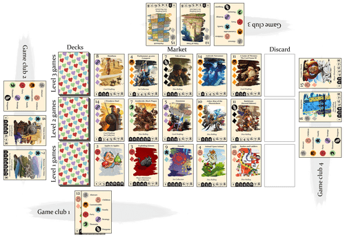Games Cards System | Miscellaneous Game Accessory