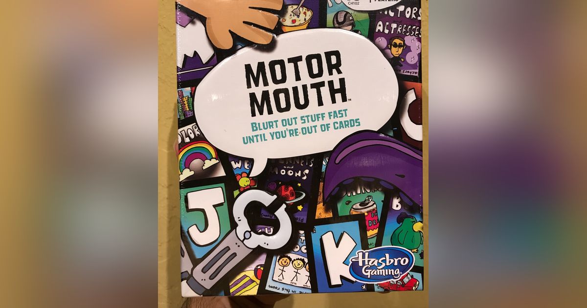 Motor Mouth Card Game | Board Game | BoardGameGeek