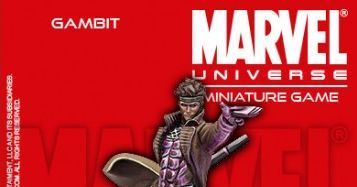Marvel Universe Miniature Game: Gambit | Board Game | BoardGameGeek