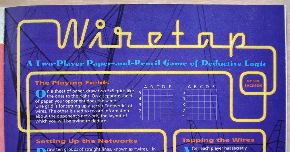 Wiretap | Board Game | BoardGameGeek
