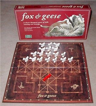 Fox and Geese | Board Game | BoardGameGeek