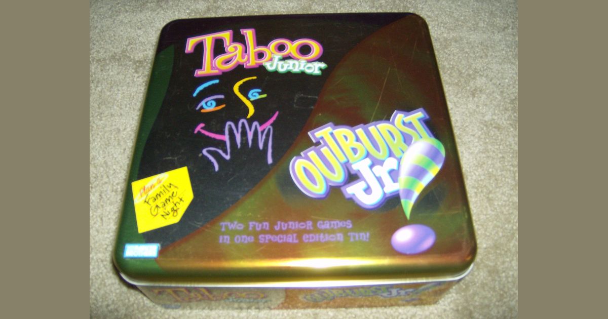 Taboo Junior / Outburst Jr | Board Game | BoardGameGeek