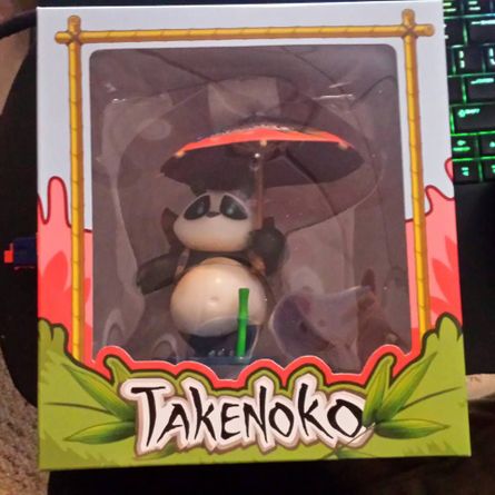 Takenoko Panda Figure with Umbrella | Takenoko | BoardGameGeek