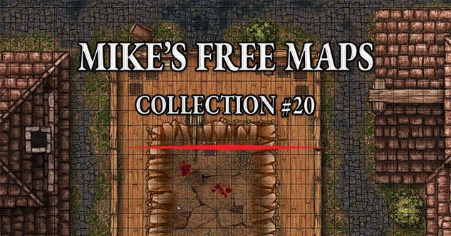 Mike's Free Maps Collection #20 | RPG Item | RPGGeek