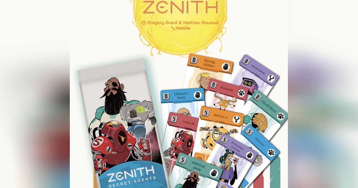 Zenith: Secret Agents | Board Game | BoardGameGeek
