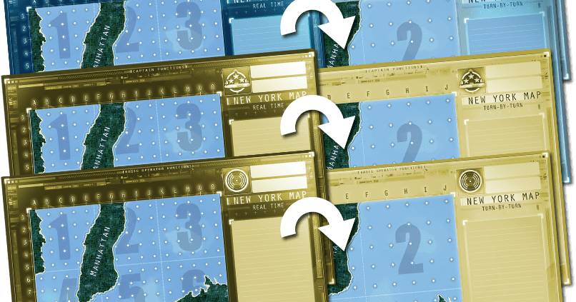 Captain Sonar: New York Map | Board Game | BoardGameGeek