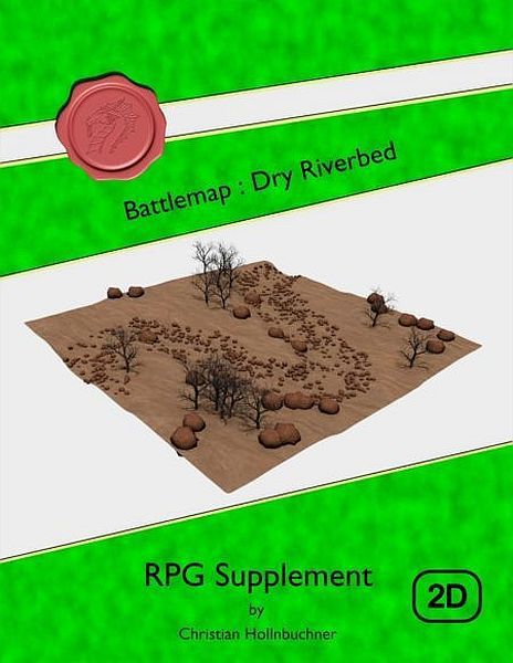 Battlemap: Dry Riverbed | RPG Item | RPGGeek