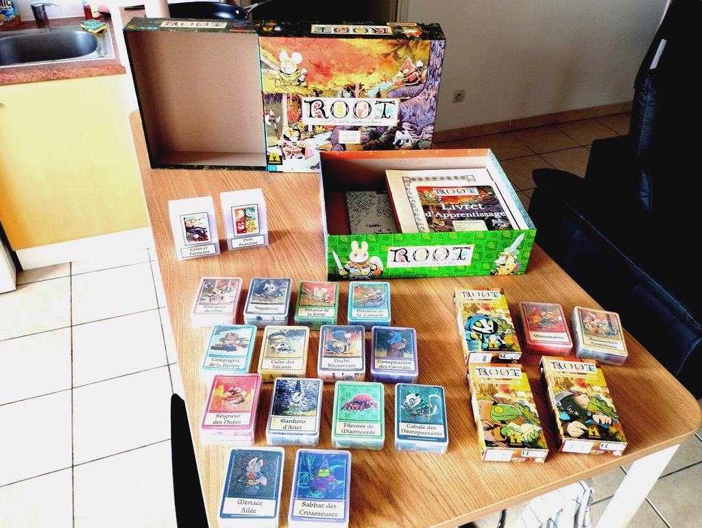 My ultimate Root edition - Main game + All official expansions + Some ...