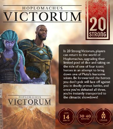 20 Strong: Hoplomachus Victorum | Board Game | BoardGameGeek