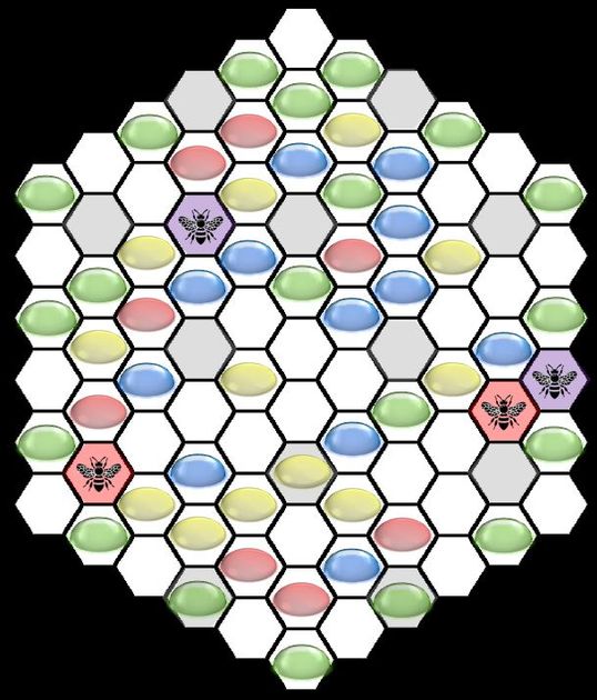 Hex Hive: Buzzerker | Board Game | BoardGameGeek